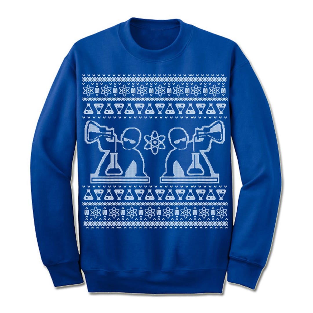 Science Ugly Christmas Sweater: Scientist Lab Party Sweatshirt - Etsy