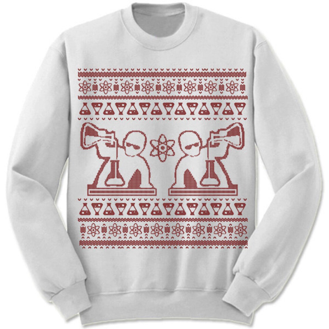 Science Ugly Christmas Sweater: Scientist Lab Party Sweatshirt - Etsy