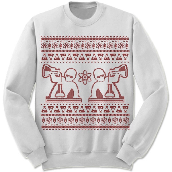 Science Ugly Sweater. Gift for Scientist. Merry Christmas. Christmas ...