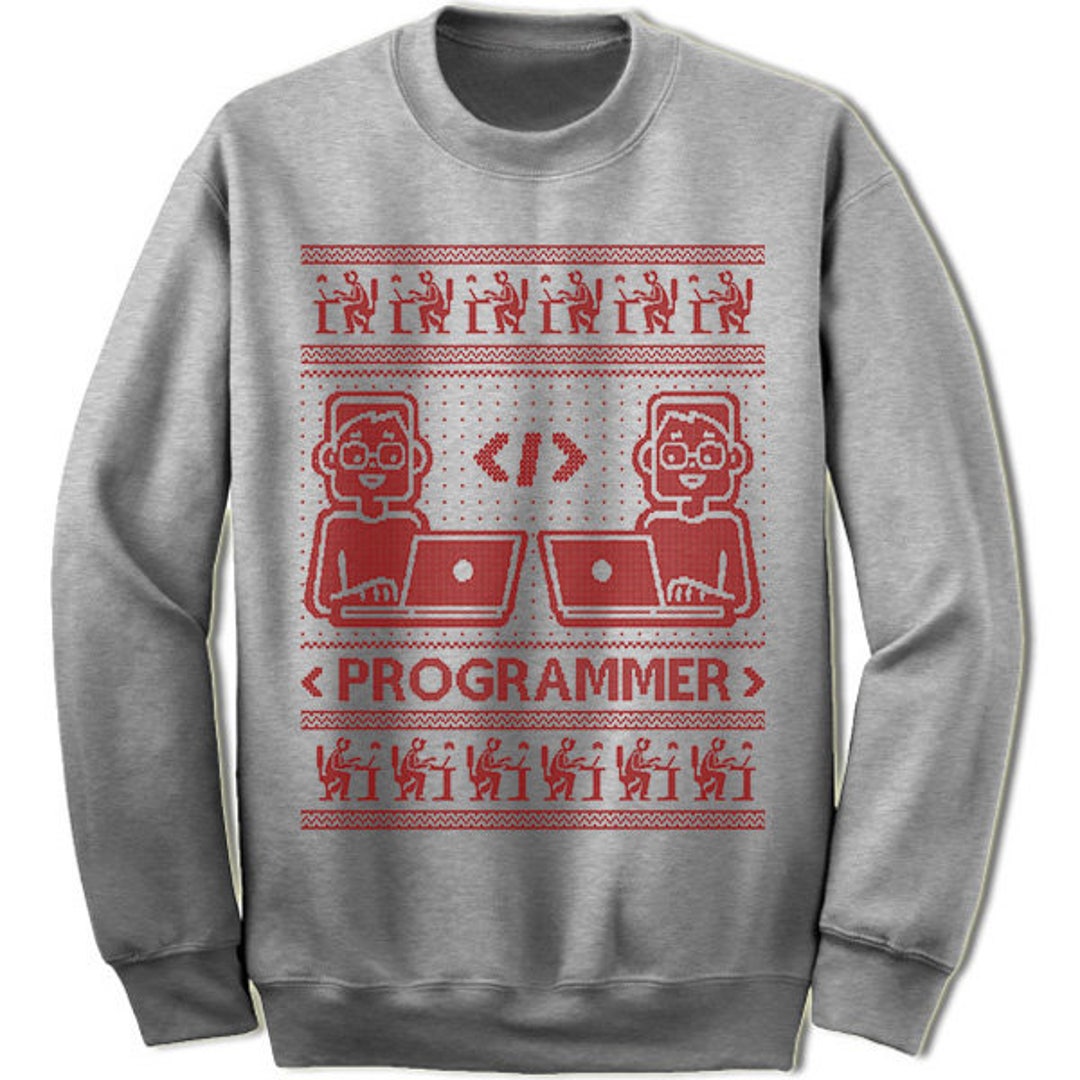 Programmer Ugly Christmas Sweater T Coder Ugly Sweater Sweater Jumper Ugly Pullover