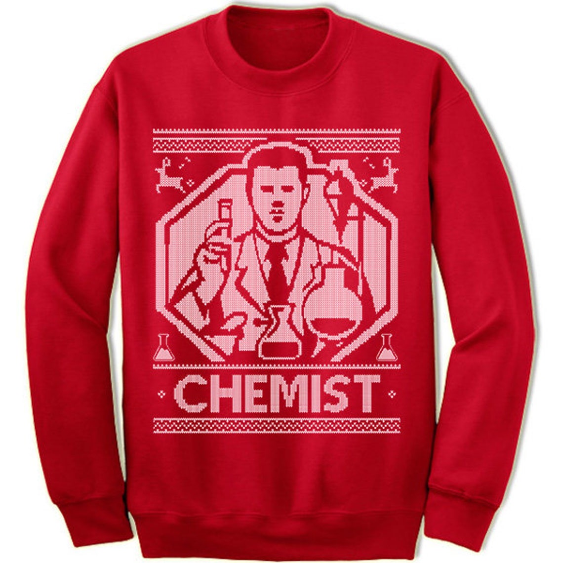 Chemist Ugly Christmas Sweater: Unisex Science Pullover - Etsy