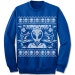 Alien Ugly Christmas Sweater. Space. UFO I Want to Believe Christmas ...
