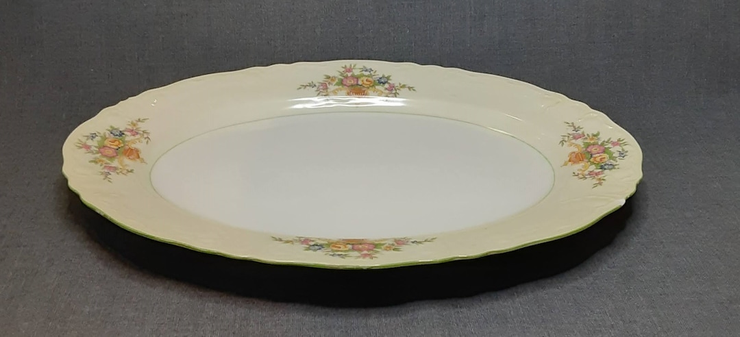 Vintage Embassy China Dinner Platter - Etsy