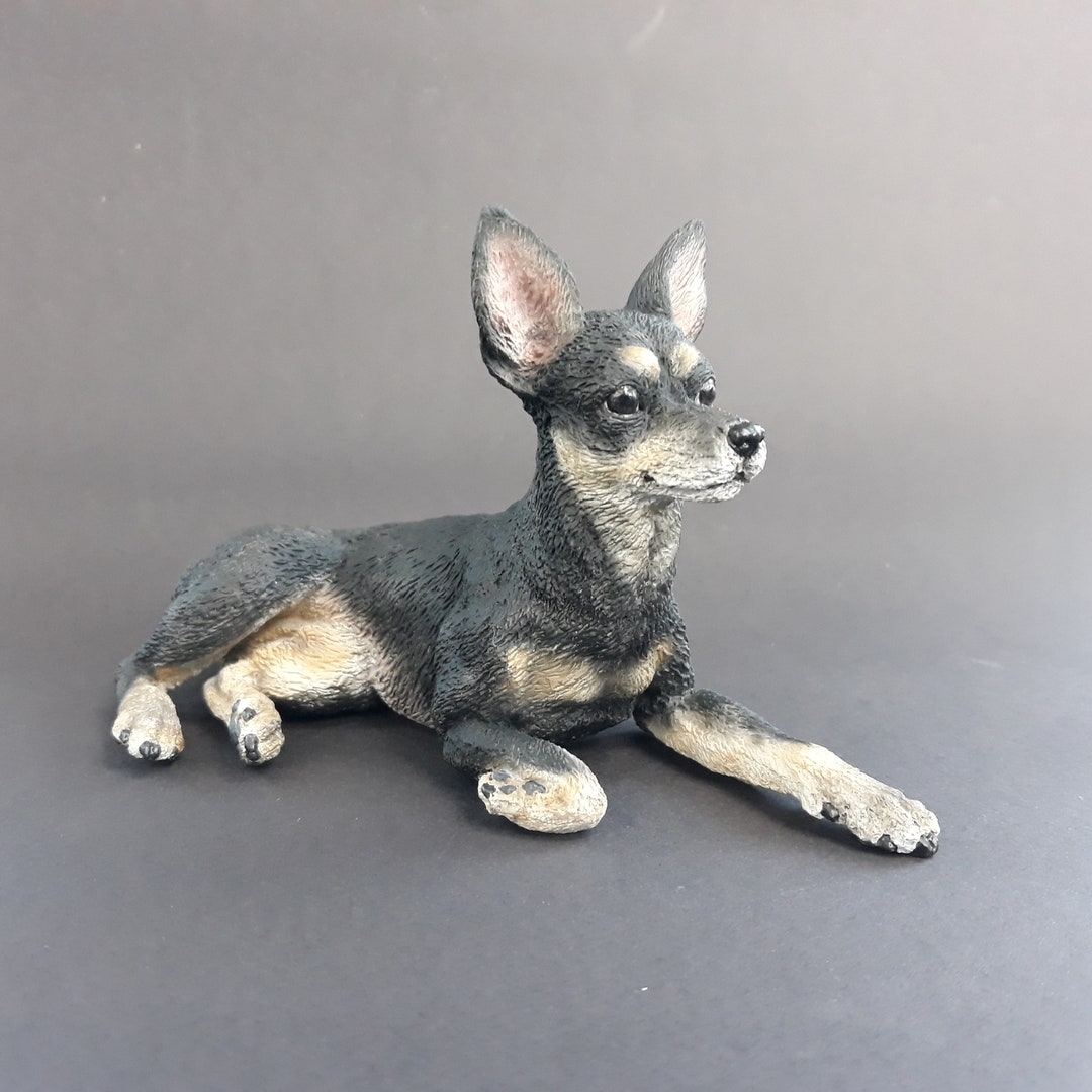 Miniature Pinscher Dog Figurine - Etsy