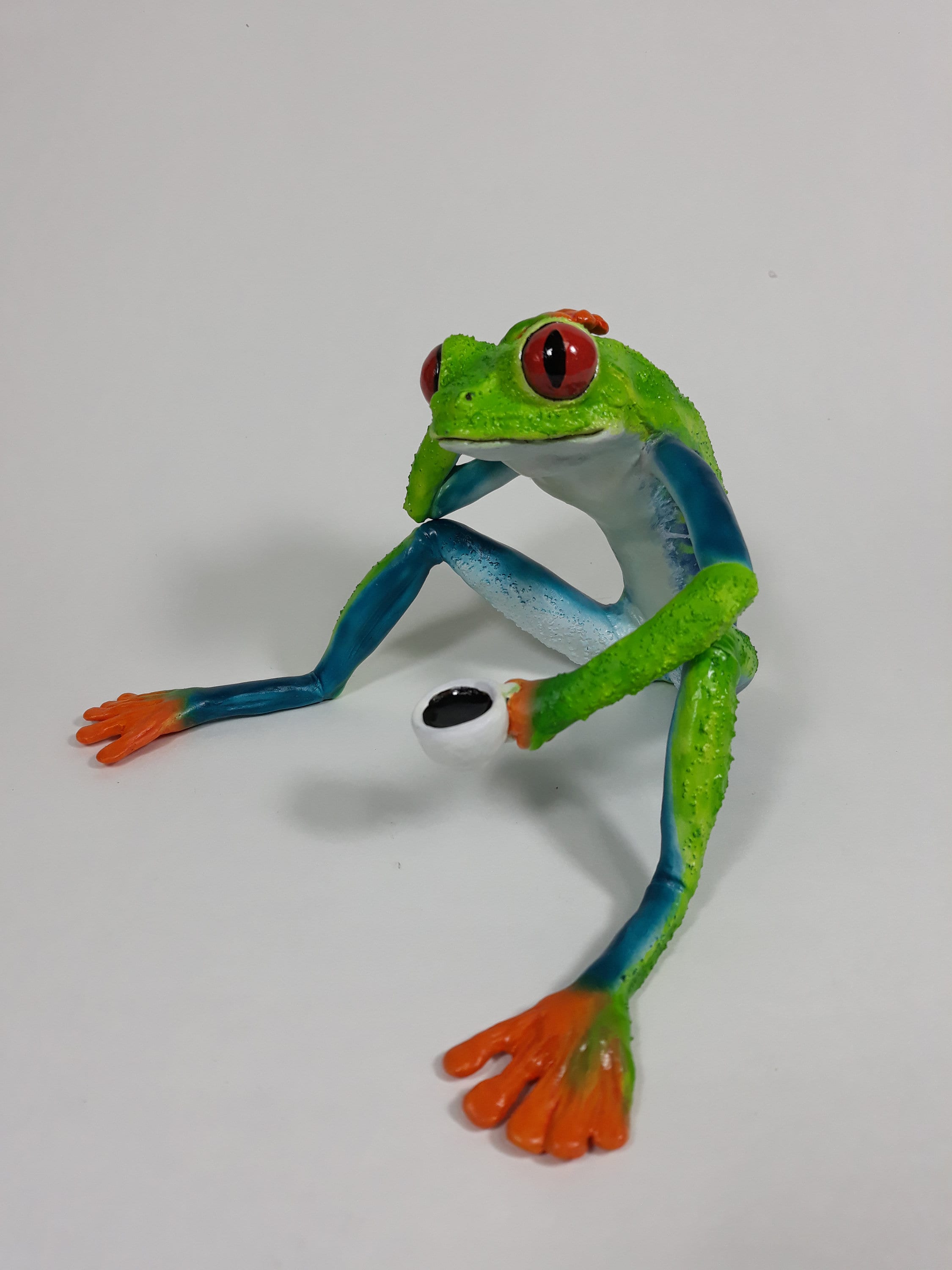 Red-eyed Tree Frog Figurine | Etsy