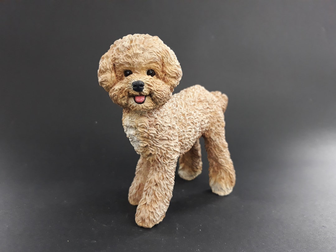 Poodle Dog Figurine No.1 : Custom Coloring Available - Etsy