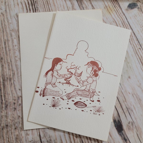 Native Christmas Cards - Etsy