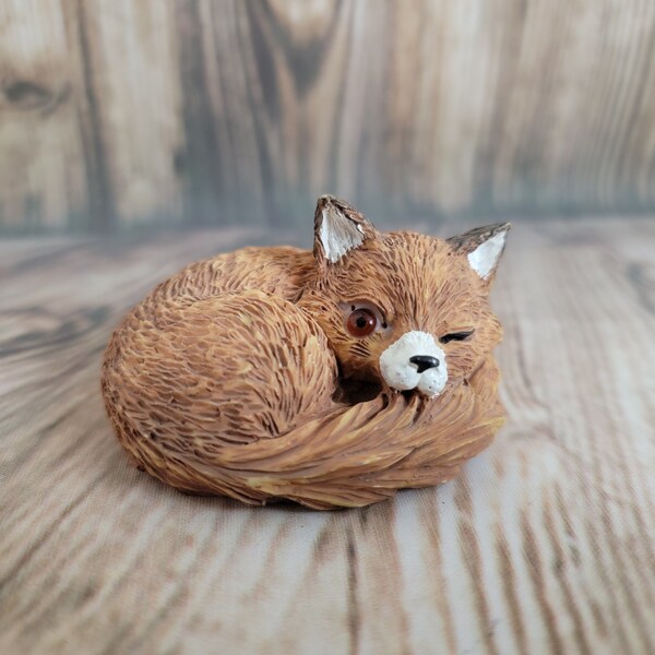 Fox Figurine - Etsy