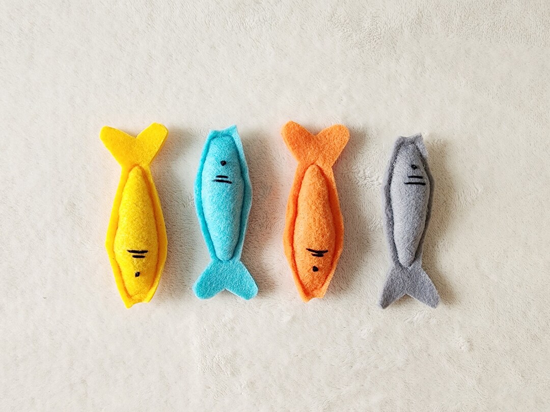 Cat Toys Fish Cat Toy Organic Catnip Toy - Etsy