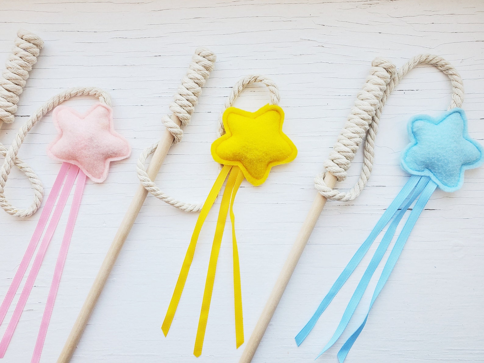 Cat Teaser Wand Cat Toy Star Cat Toys Wand Cute Cat Toys | Etsy