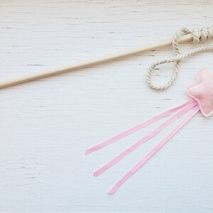 Cat Teaser Wand Cat Toy Star Cat Toys Wand Cute Cat Toys | Etsy