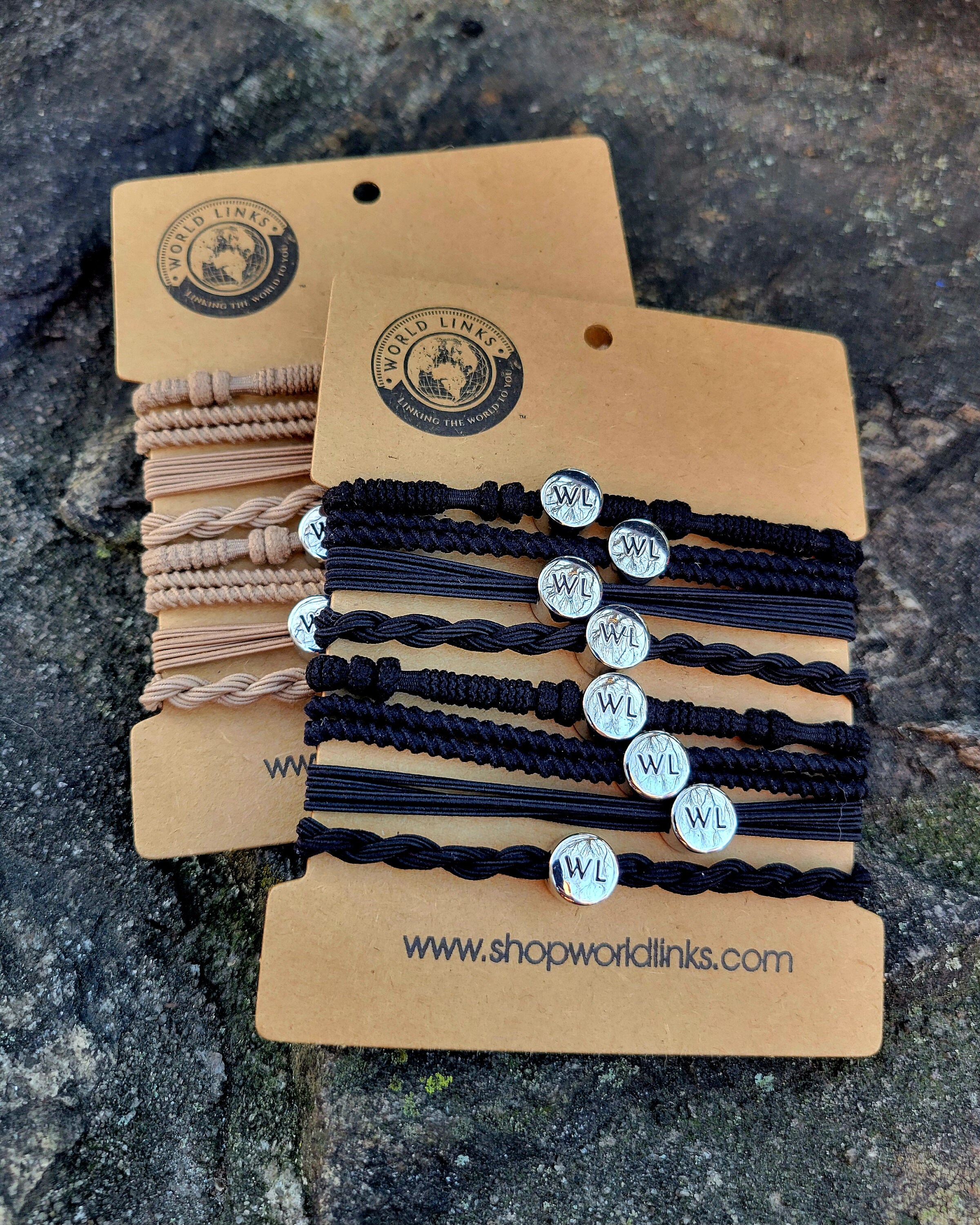 Boho Hair Ties - Black, Boho Hair Accessories, Black Hair Ties, Trendy ...