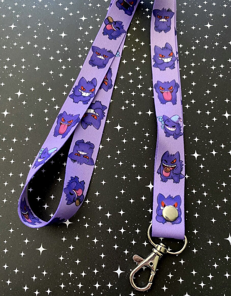 Gengar Moods - Monster Anime - Lanyard - Monstermaker - Etsy