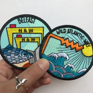 Wild Atlantic Way Patch - Etsy UK