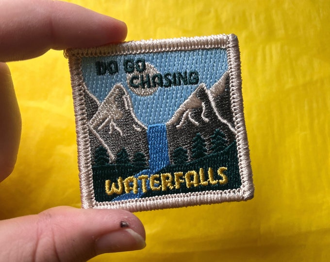 Do Go Chasing Waterfalls Patch - Etsy