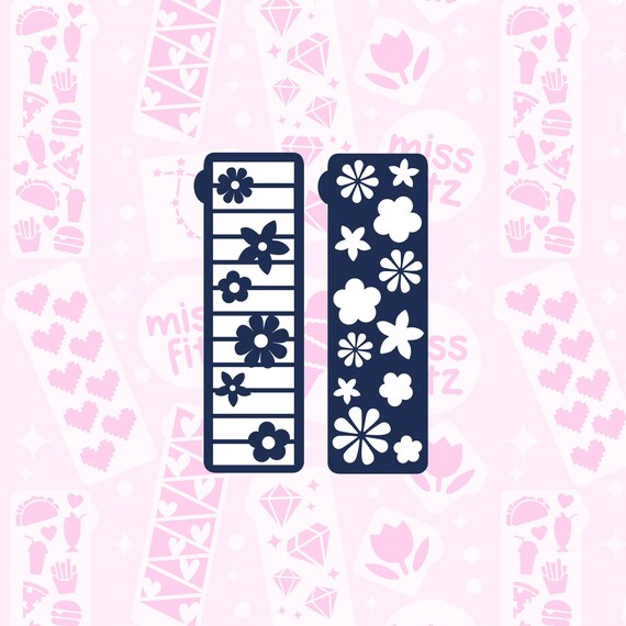 Lizzie Bundle Makeup Swatch Stencil Sticker - Etsy