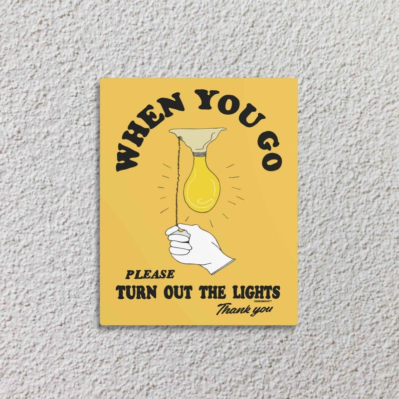 Turn This Light Out - Etsy