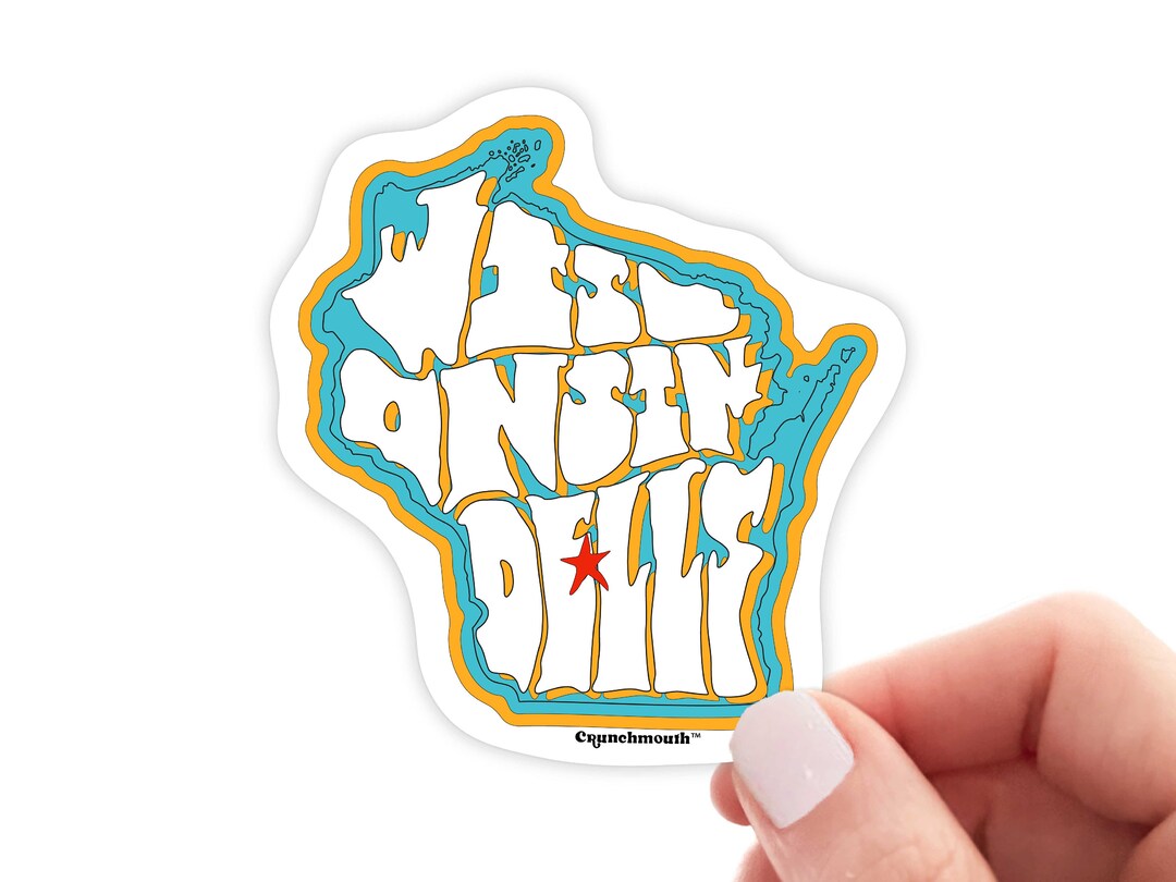 Wisconsin Dells Vinyl Sticker the Dells WI Decal for Laptop, Water ...