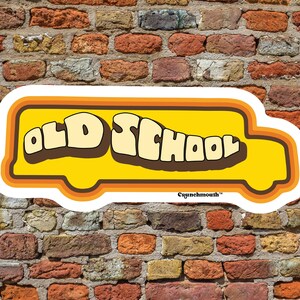 Old School Sticker, Laptop Stickers, Water Bottle Sticker, Keeping It ...