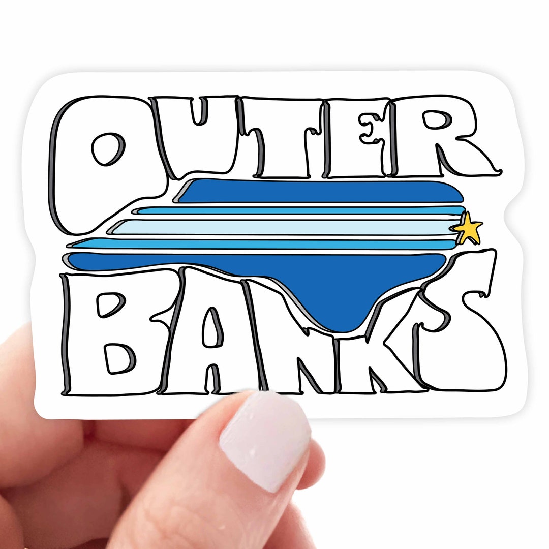 Outer Banks Sticker | North Carolina | OBX | NC | Variations Available ...