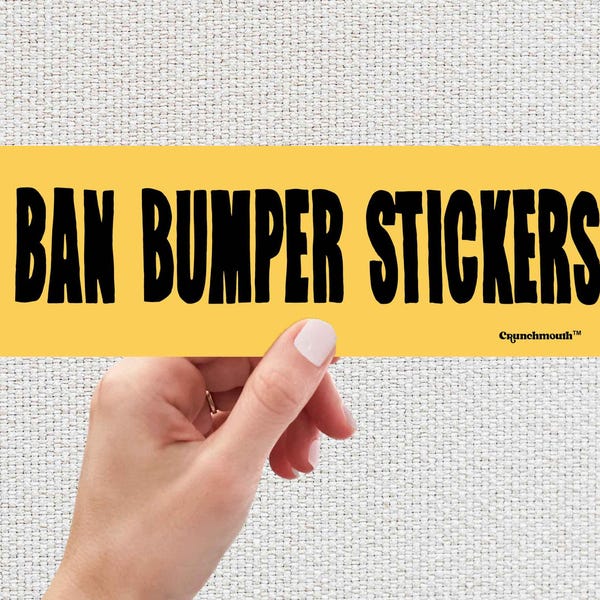 Bumper Sticker - Etsy