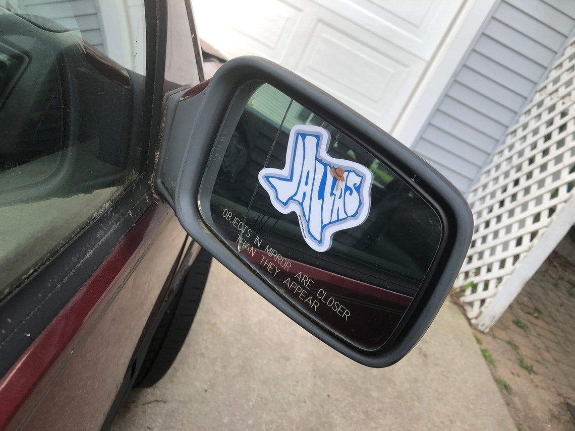 DALLAS TEXAS State Map Sticker - Etsy