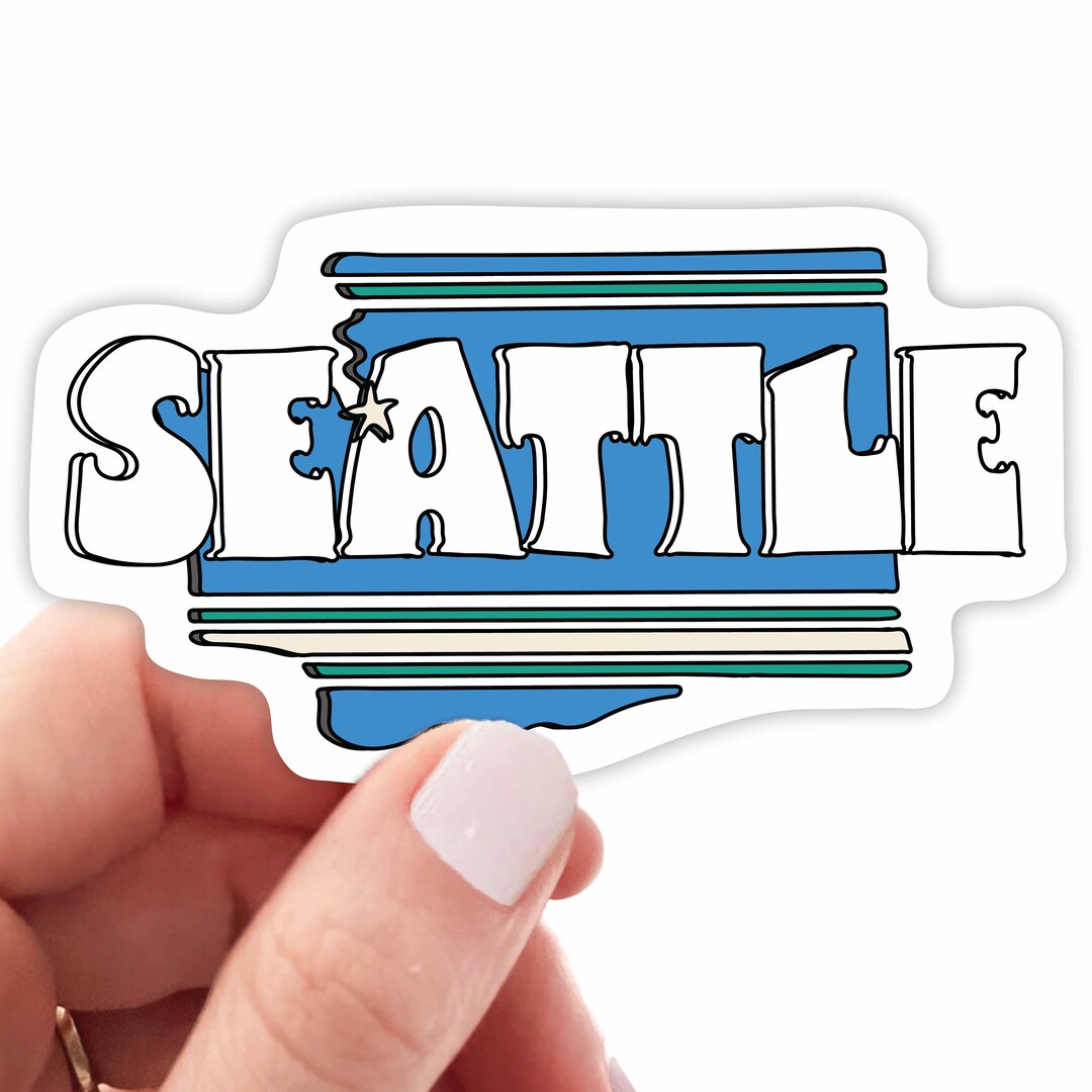 Seattle Sticker | Variations Available | Seattle WA | Washington ...