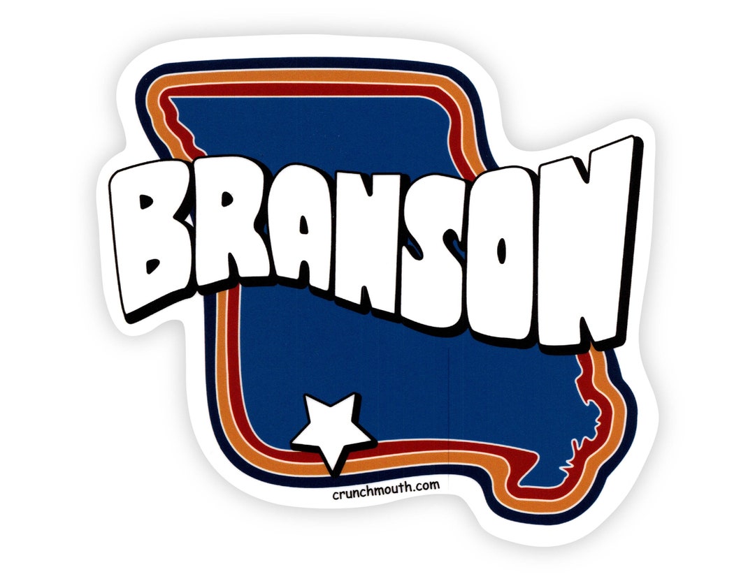 Branson Missouri Sticker Indoor Outdoor Weatherproof Vinyl Decal ...