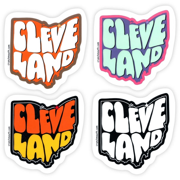 Cleveland Bumper Sticker - Etsy