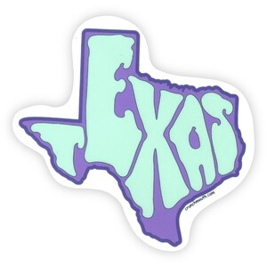 TEXAS STATE Bumper Sticker Dallas Houston San Antonio Austin Fort Worth ...