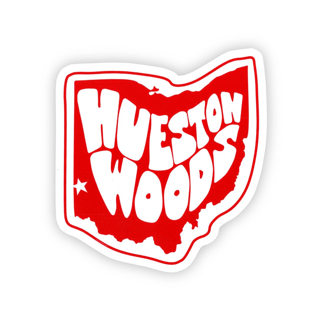 HUESTON WOODS State Park OHIO Car Truck Bumper Sticker Window Laptop ...