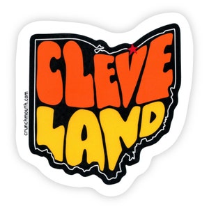 CLEVELAND OHIO Bumper Sticker Travel Decal Retro Vintage - Etsy