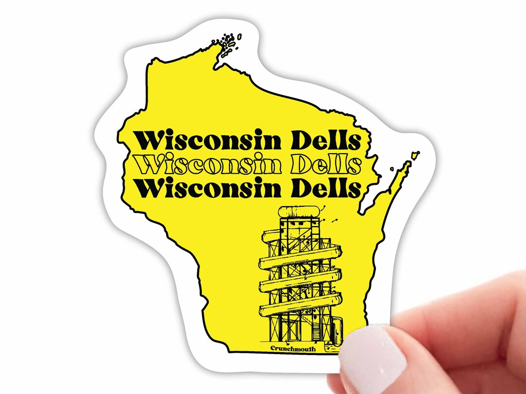 Wisconsin Dells Sticker the Dells WI Sticker Vacation Wisconsin Travel ...