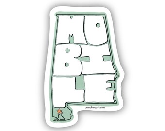 Alabama State Decal - Etsy