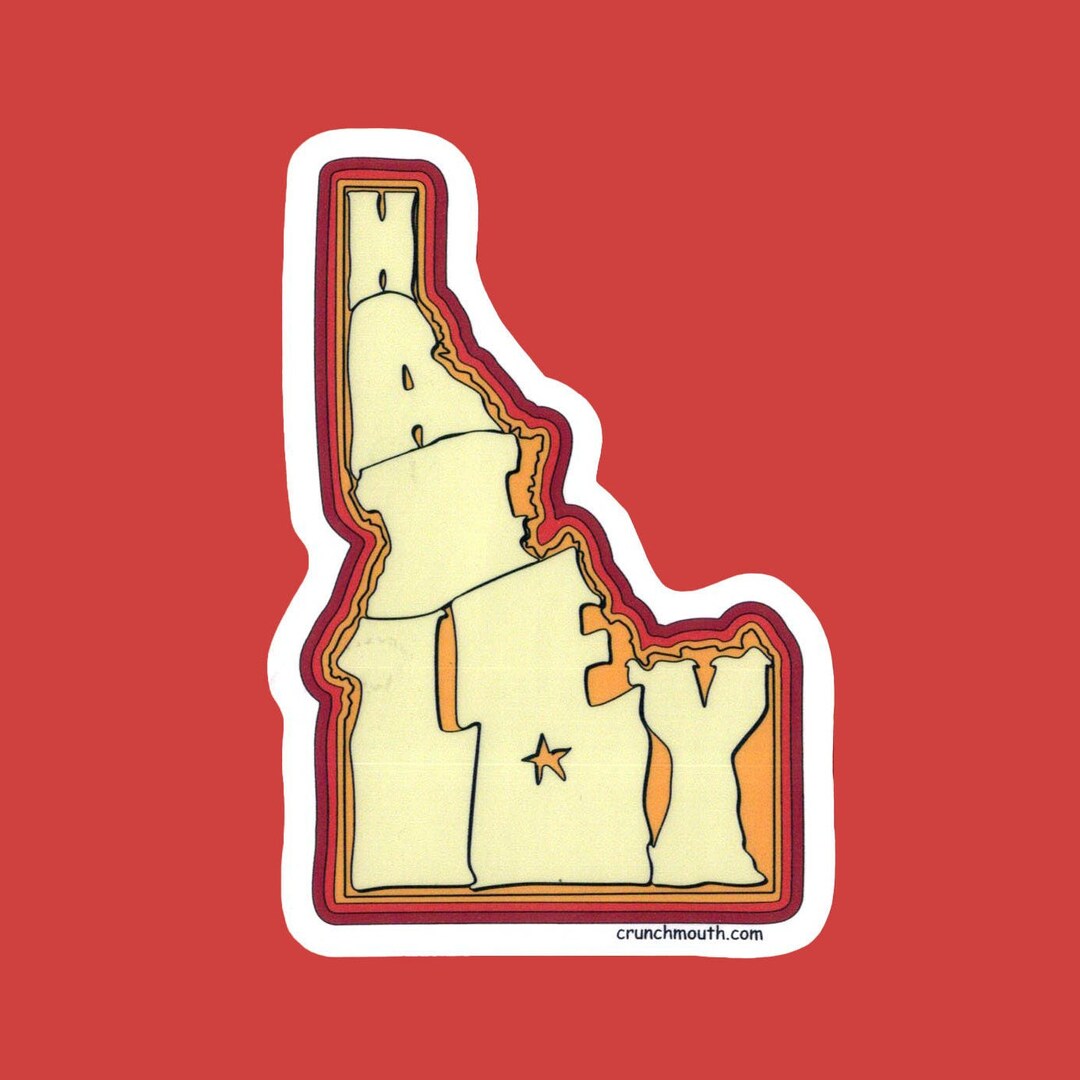 HAILEY IDAHO Bumper Sticker Travel Decal - Etsy