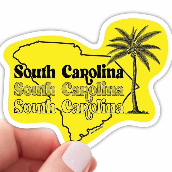 Palmetto State Decal - Etsy