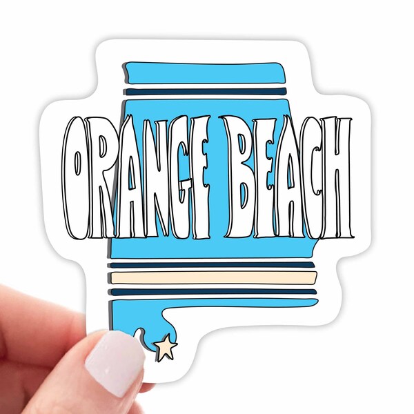 Orange Beach Alabama Stickers - Etsy