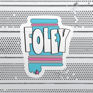 Foley AL Sticker | VARIATIONS AVAILABLE | Laptop Sticker | Foley ...
