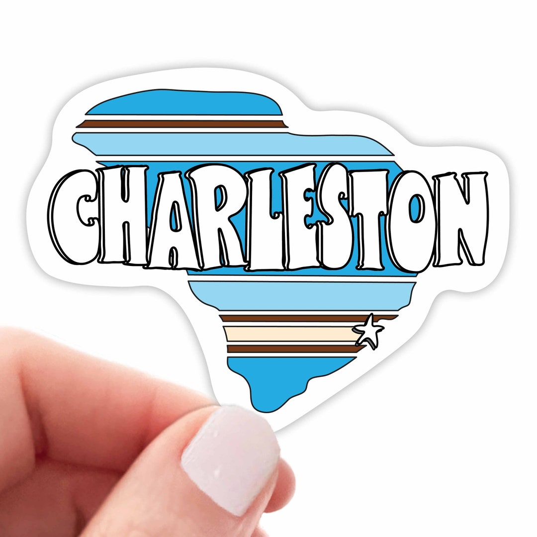 Charleston Sticker | Variations Available | Charleston SC | Laptop ...