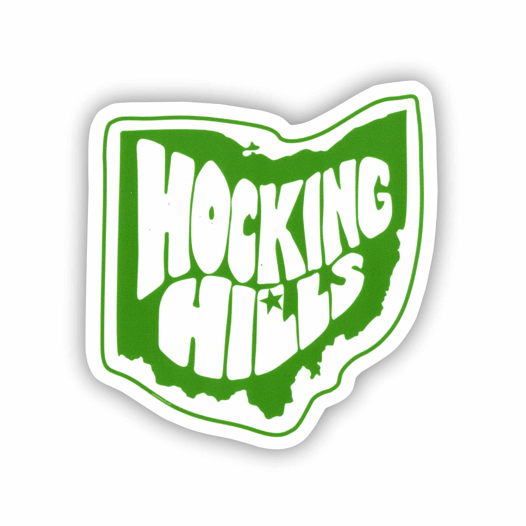 HOCKING HILLS OHIO Car Truck Bumper Sticker Window Laptop Tumbler ...
