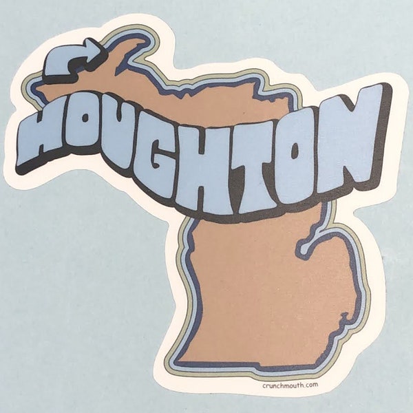 Upper Peninsula Bumper Sticker - Etsy