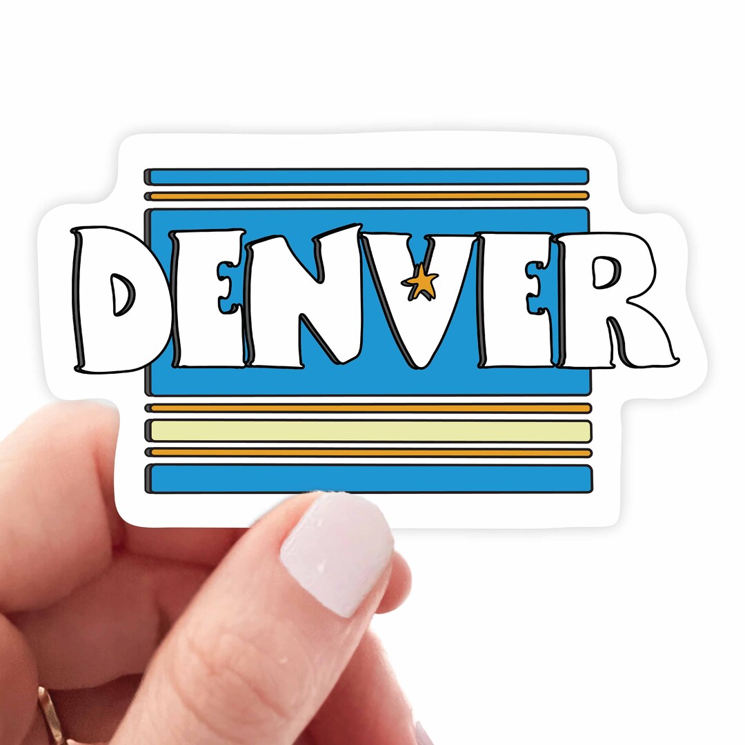 Denver Sticker | Variations Available | Denver CO | Colorado | Laptop ...