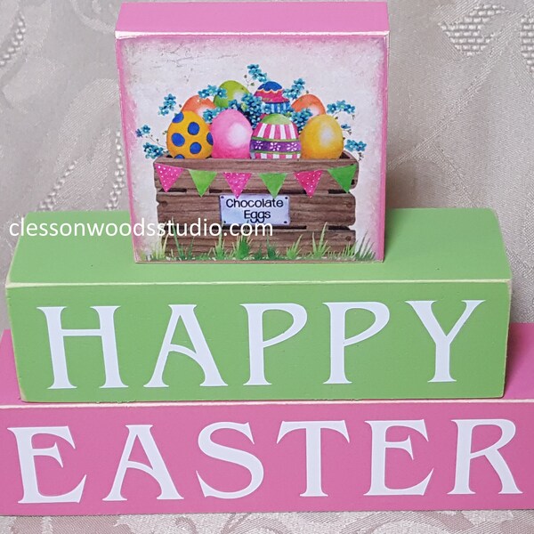 Easter Blocks - Etsy