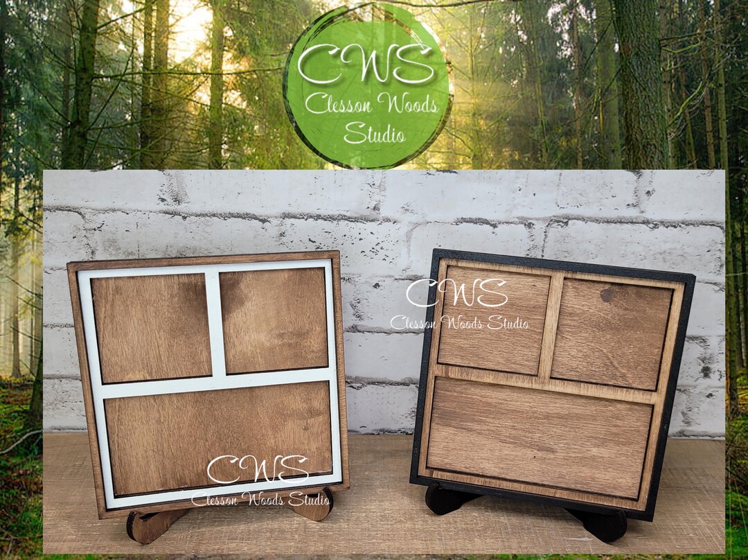 Three Tile Mini Leaning Signs - Etsy