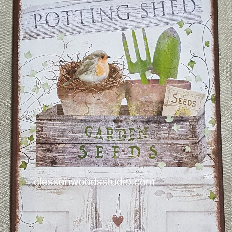 Potting Shed Sign - Etsy