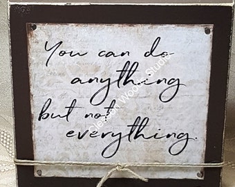 You Can Do Anything | Etsy
