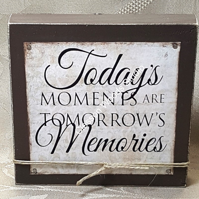 Wood Block Sayings - Etsy