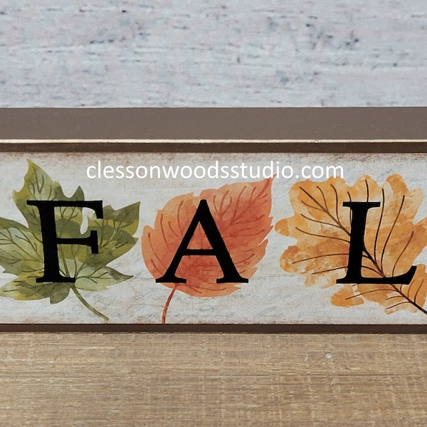Fall Wood Sign - Etsy