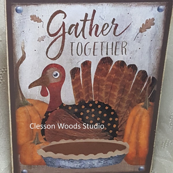 Wood Turkey - Etsy