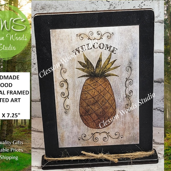 Primitive Pineapple - Etsy